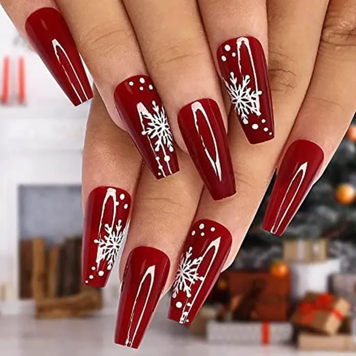 Deco Ongle Fete De Fin Danne