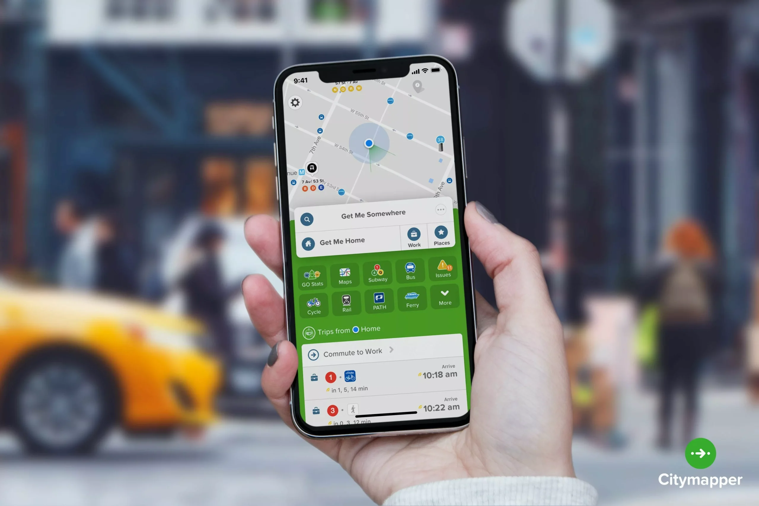 Partez en voyage avec l'application CityMapper - La studieuse